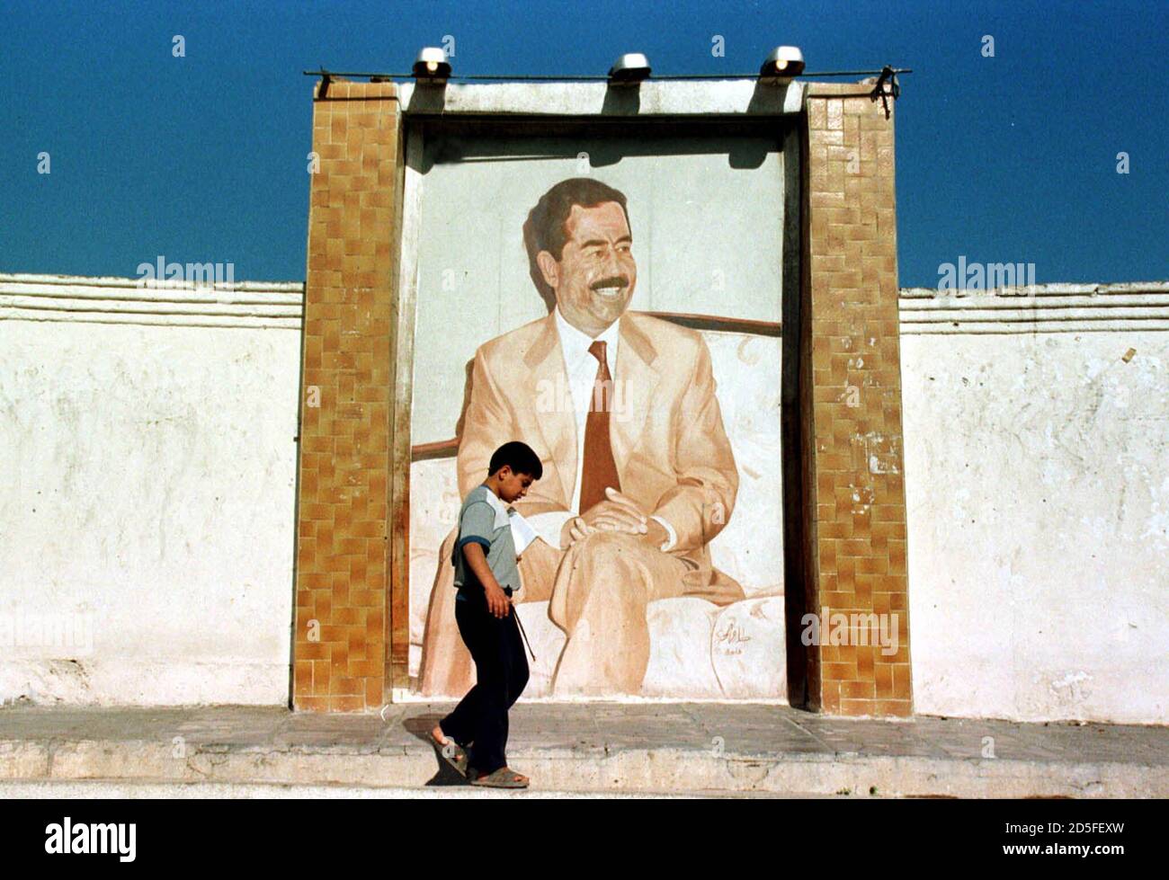 Saddam hussein boy hi-res stock photography and images - Alamy