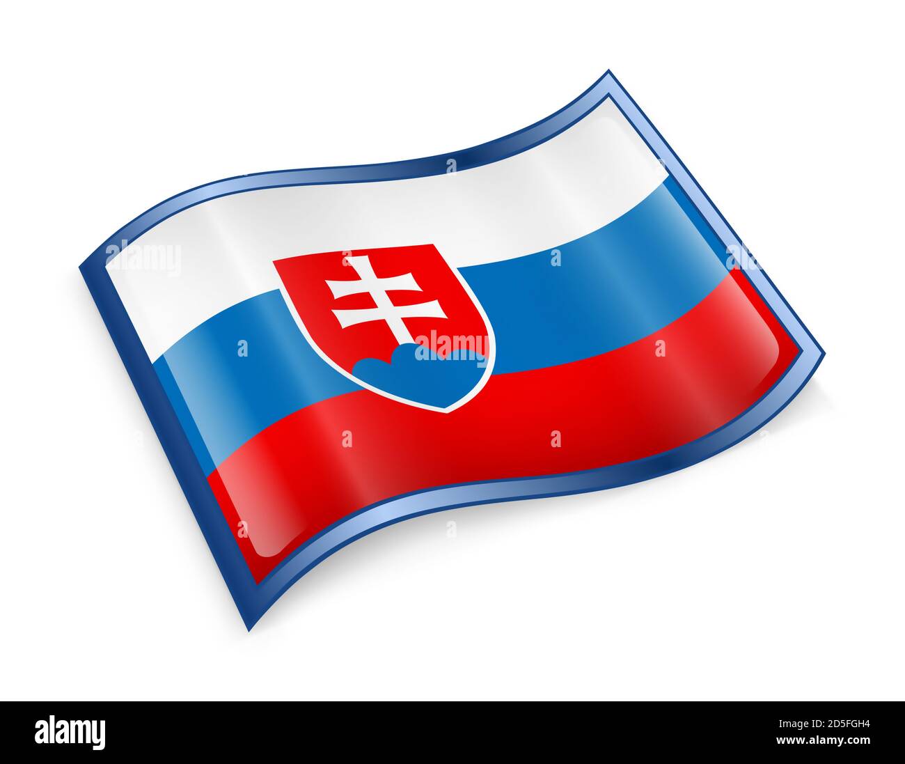 Icon slovakia flag Cut Out Stock Images & Pictures - Alamy
