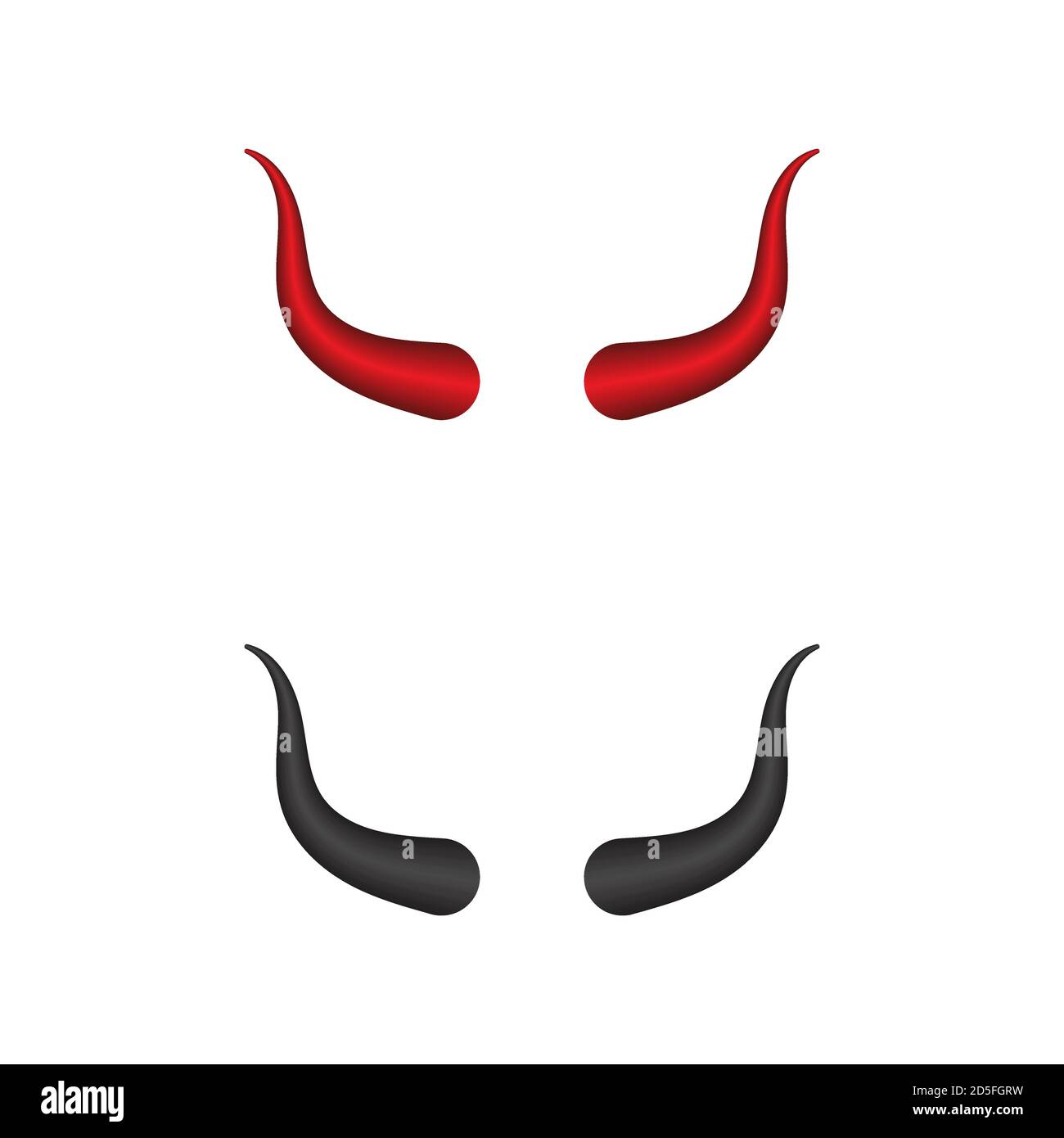 Devil horn Vector icon design illustration Template Stock Vector Image ...