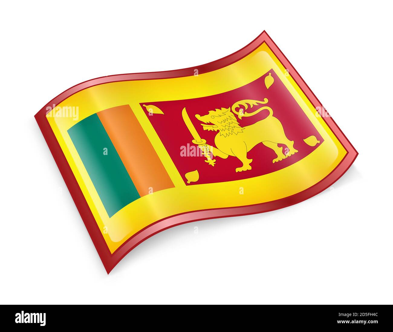 Sri lanka flag colombo hi-res stock photography and images - Alamy