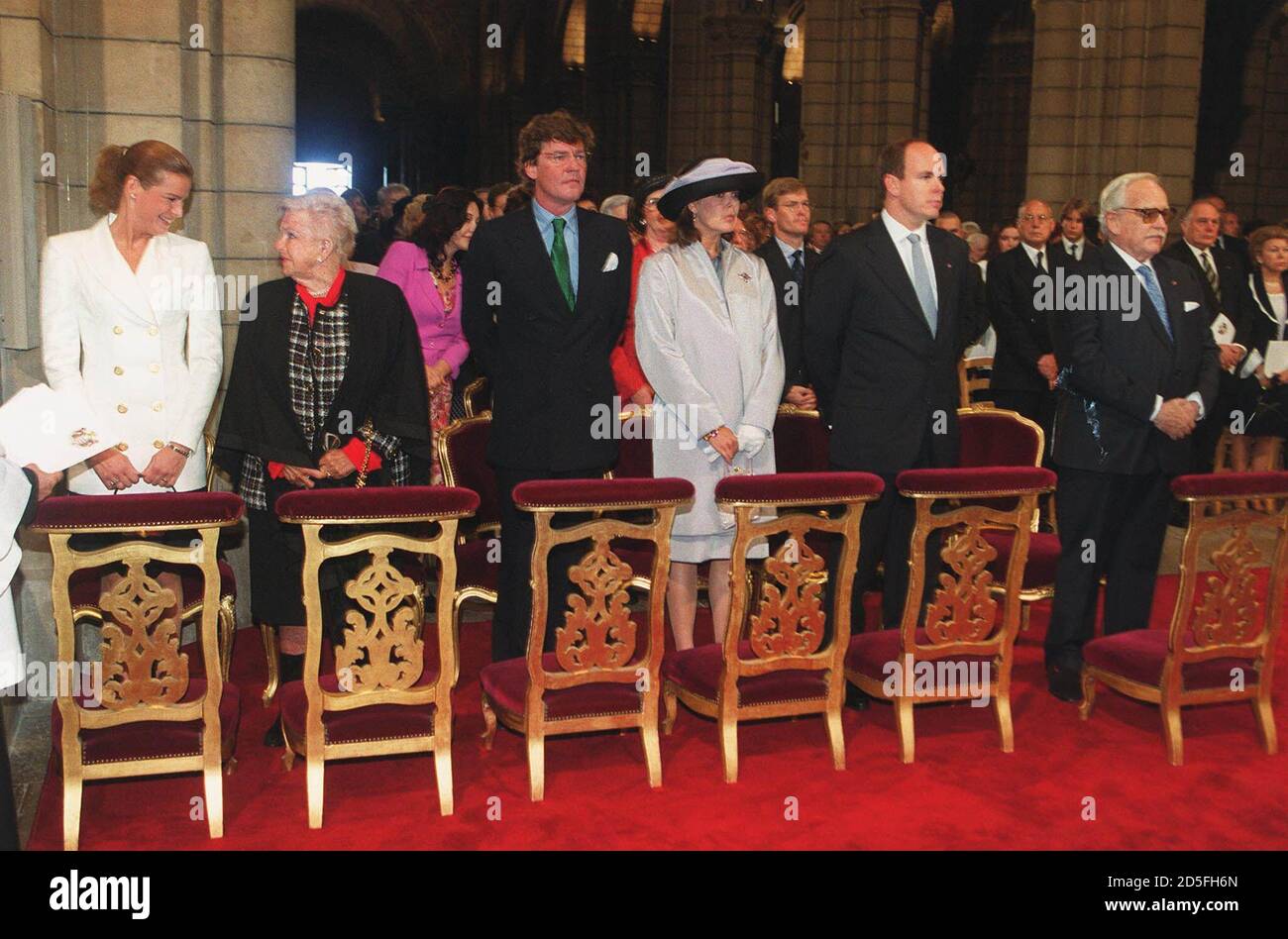 Princess stephanie and prince rainier hi-res stock photography and ...