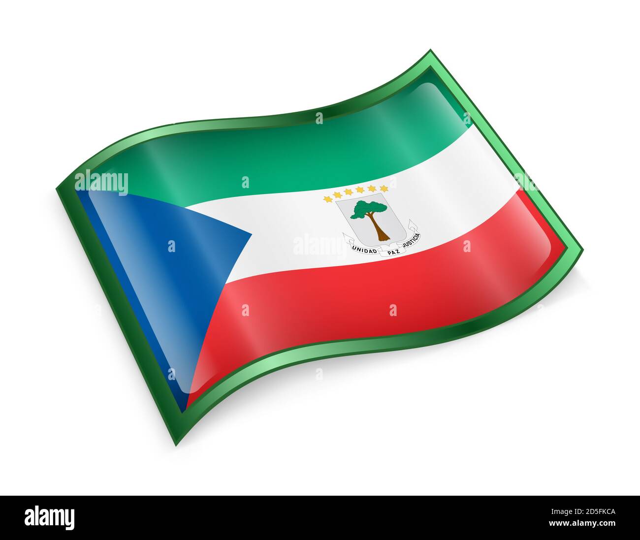 Symbol equatorial guinea national Cut Out Stock Images & Pictures - Alamy