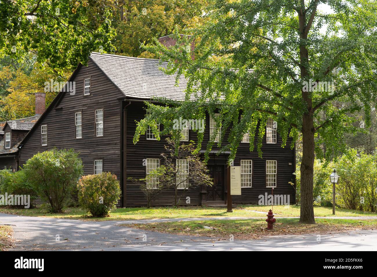 Historic Deerfield Village, Deerfield, Massachusetts, USA, An example ...
