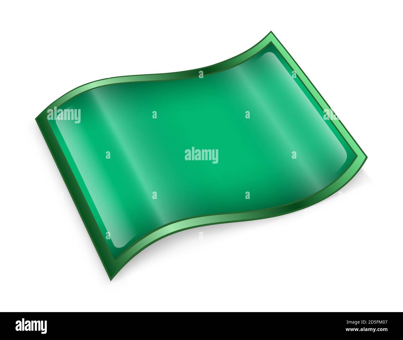 Libyan flag icon Stock Photo - Alamy