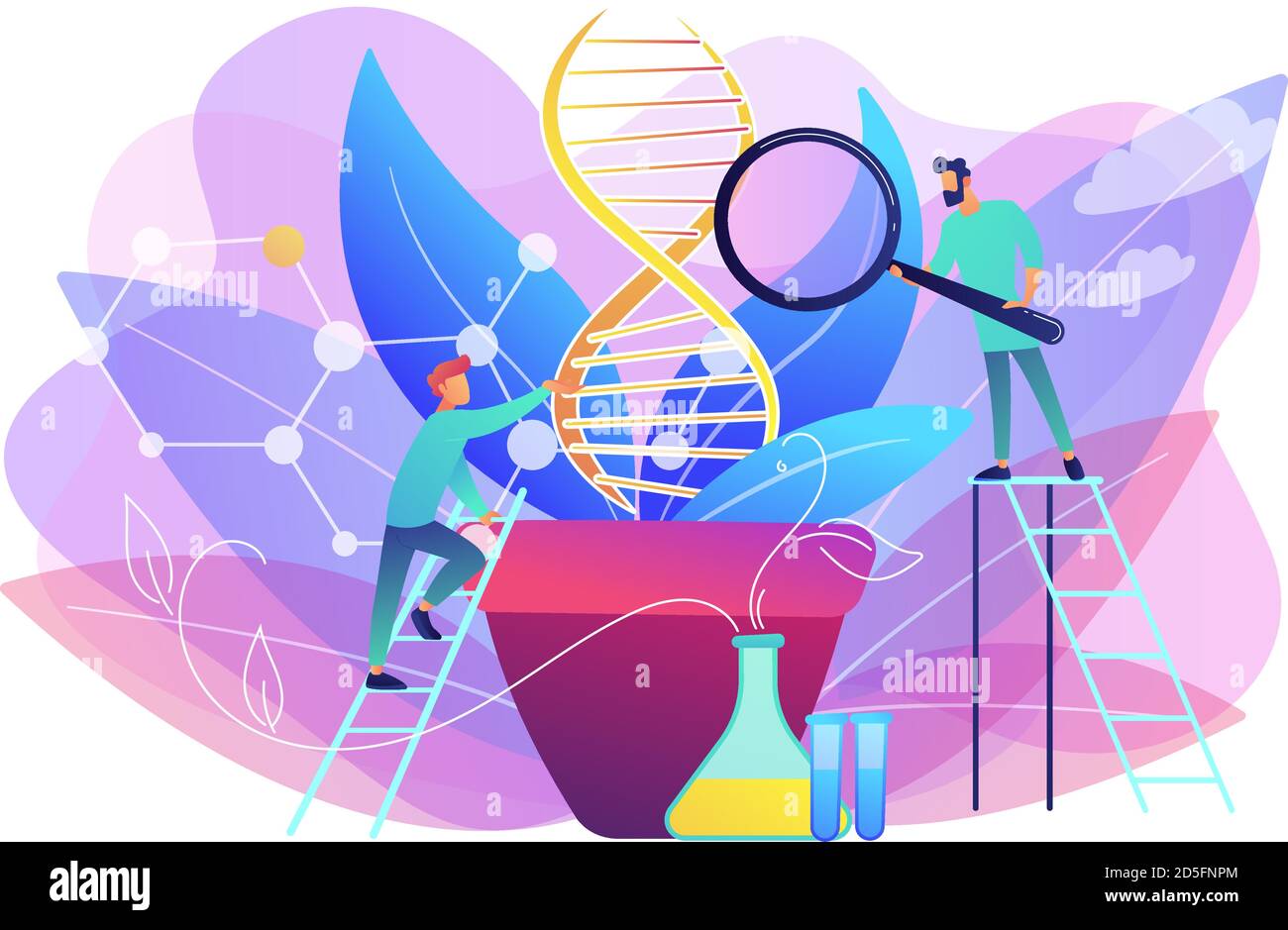 Genetically modified plants concept vector illustration Stock Vector Image & Art - Alamy