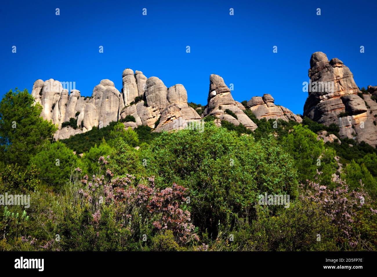 Montserrat mountain range hi-res stock photography and images - Alamy