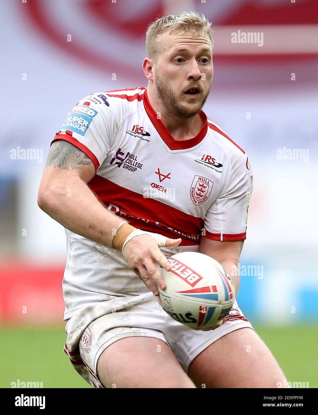 Hull KR's Jordan Abdull during the Betfred Super League match at the ...