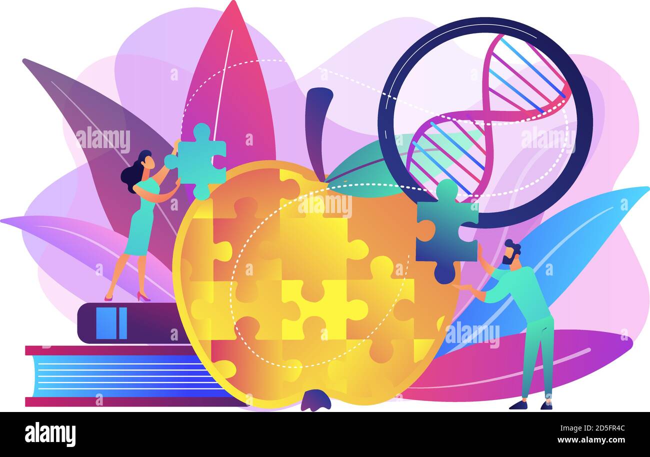 Genetically modified organism concept vector illustration Stock Vector Image & Art - Alamy