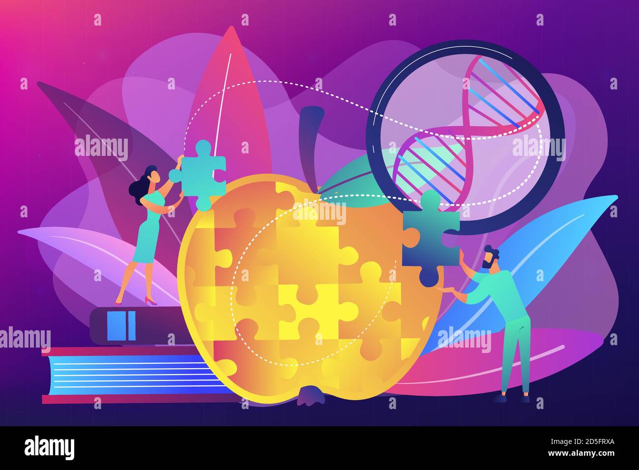 Genetically modified organism concept vector illustration Stock Vector Image & Art - Alamy