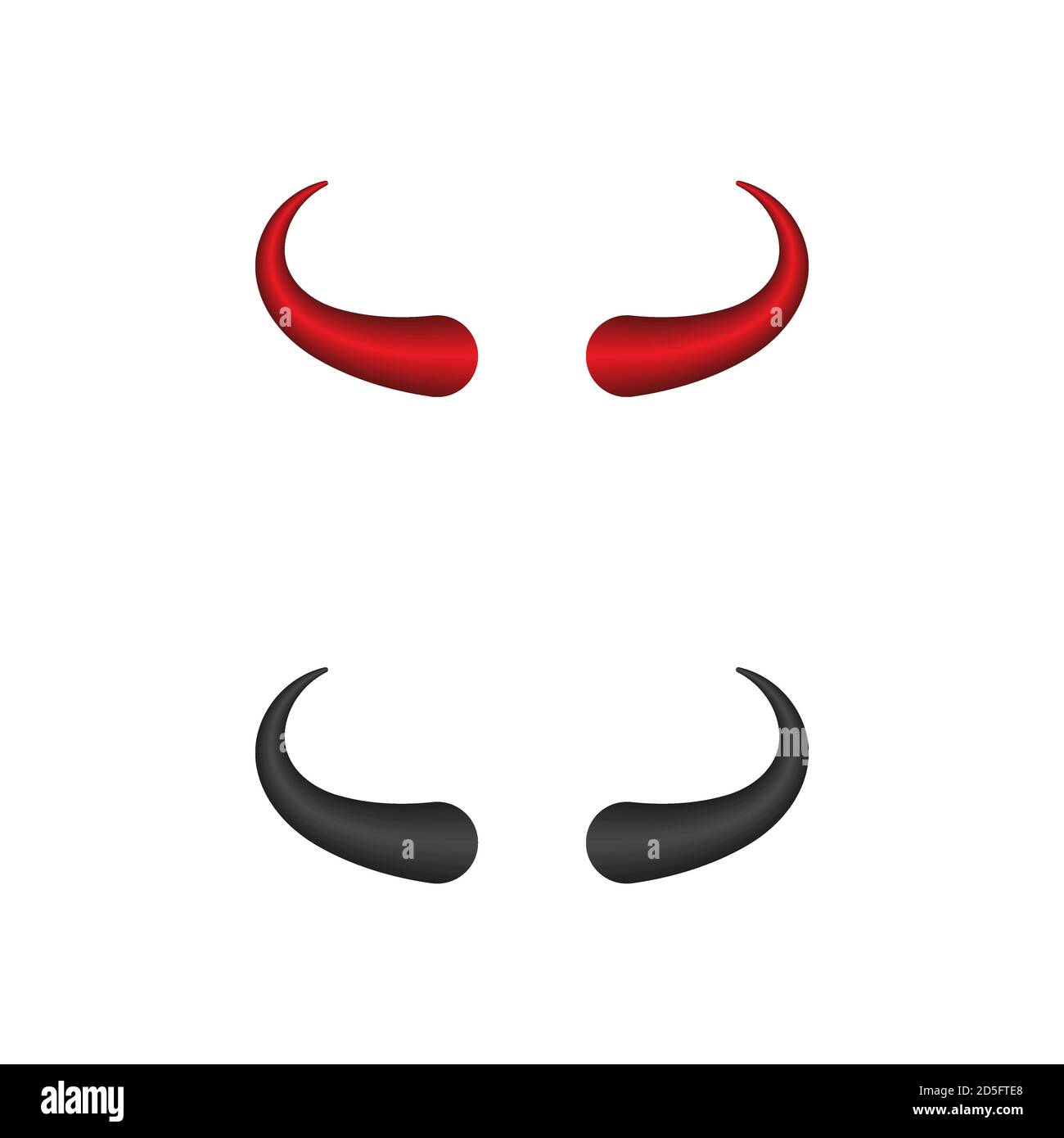 Devil horn Vector icon design illustration Template Stock Vector Image ...
