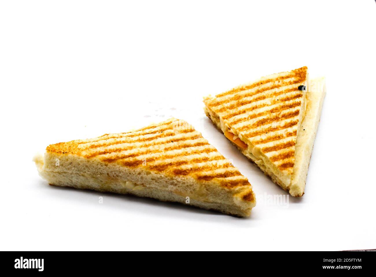A picture of sandwich on white background Stock Photo - Alamy