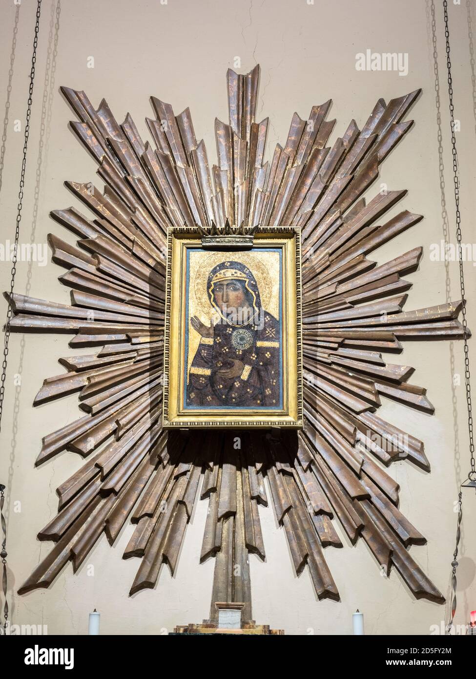Icon of Madonna of Saint Alexis in the Chapel of the Most Holy ...