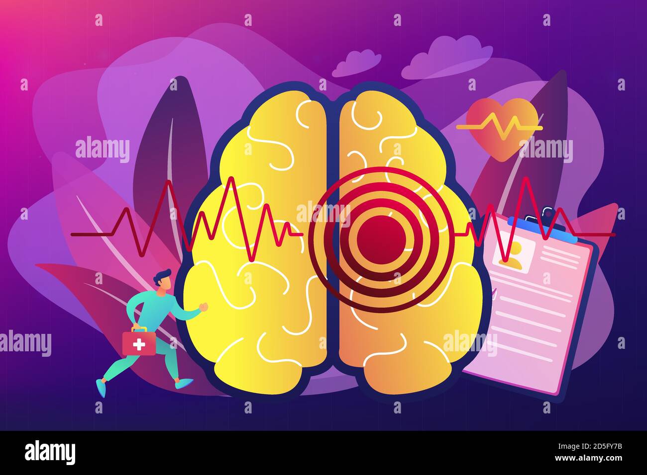 Stroke concept vector illustration Stock Vector Image & Art - Alamy
