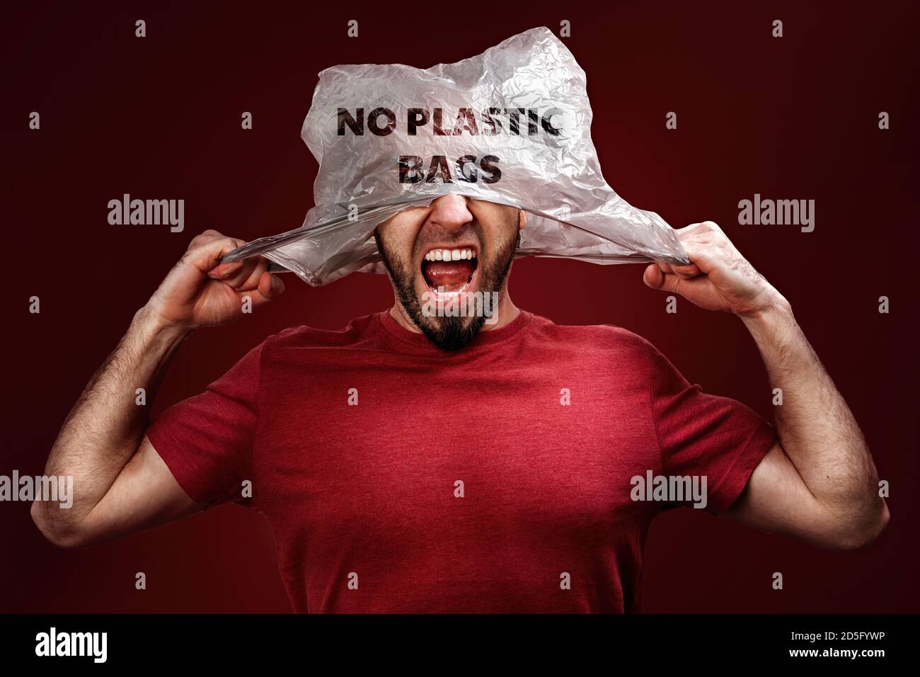 Plastic bag pollution no hi-res stock photography and images - Alamy