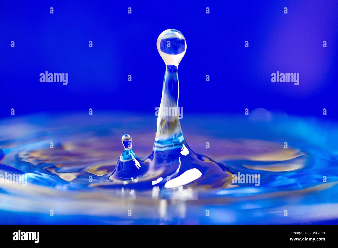 Water Droplets Splash Stock Photo - Alamy