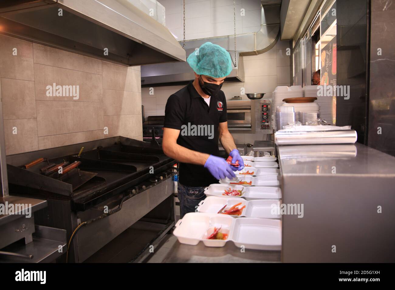 The Gaza Strip, The Gaza Strip, Palestine. 13th Oct, 2020. Palestinian ...