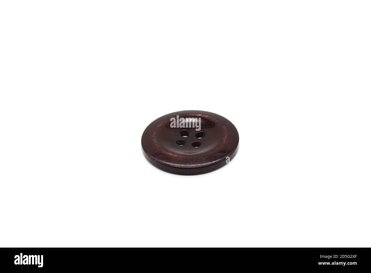 A picture of cloth button on white background Stock Photo - Alamy