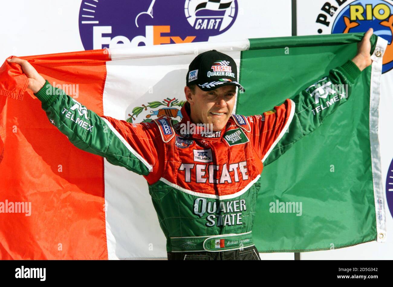 American flag car race hi-res stock photography and images - Alamy