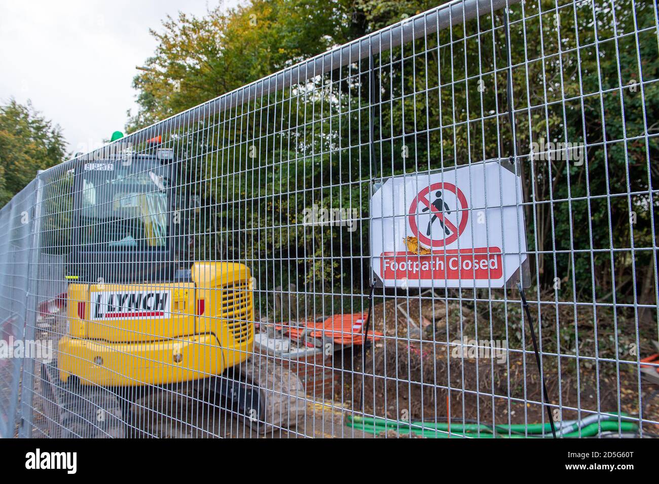 Great Missenden, Buckinghamshire, UK. 10th October, 2020. Public ...