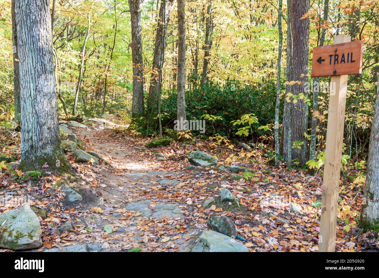Marked hiking trail hi-res stock photography and images - Alamy