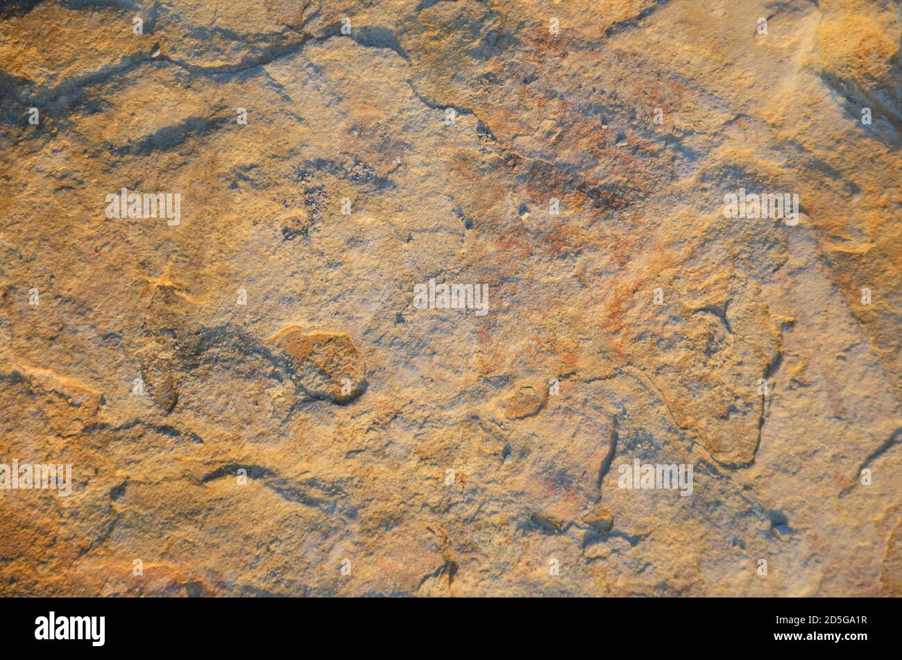 Details of sand stone texture, closeup shot of rock surface with ...