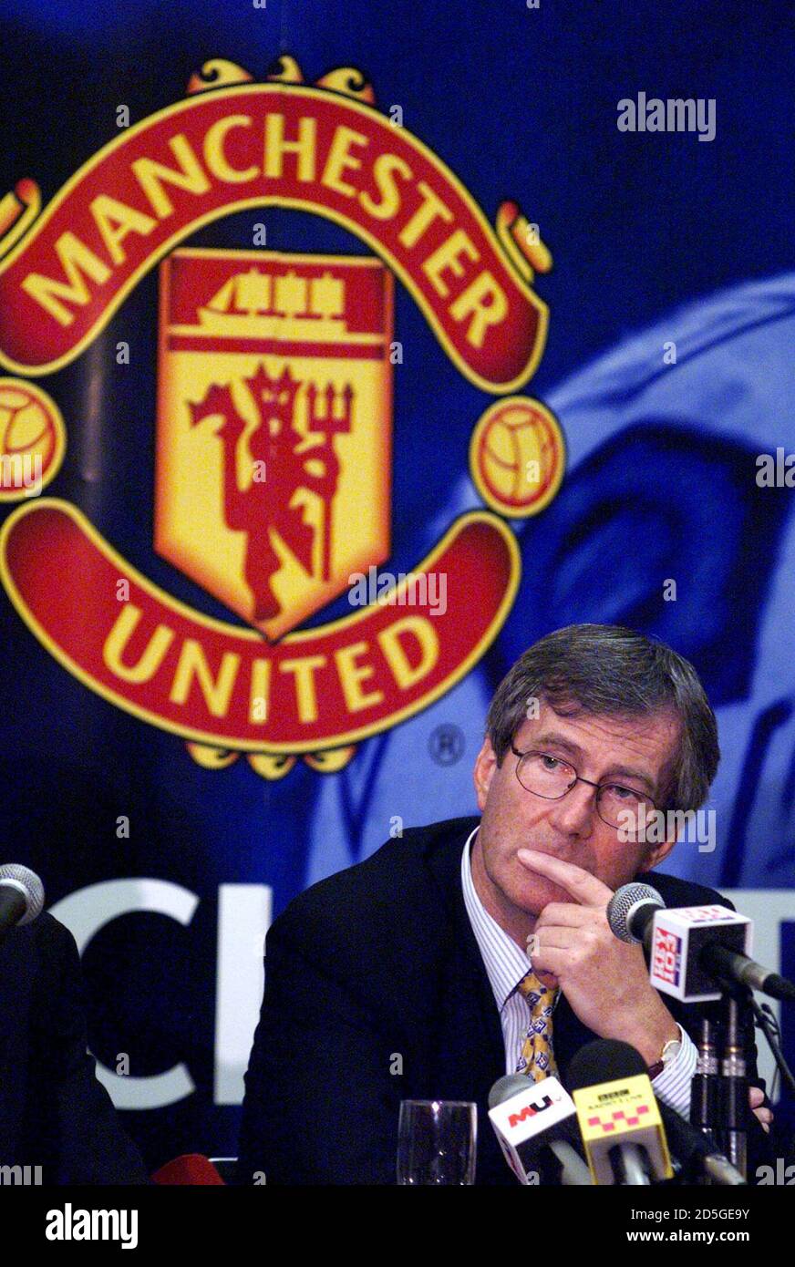 Martin edwards manchester united hi-res stock photography and images ...