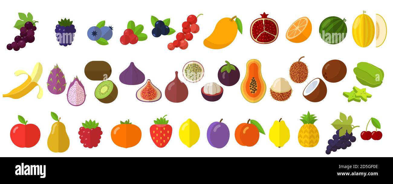 Set pineapple fruits cut Stock Vector Images - Alamy