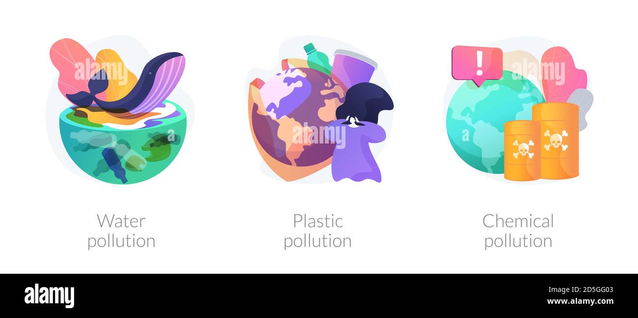 World contamination vector concept metaphors Stock Vector Image & Art ...