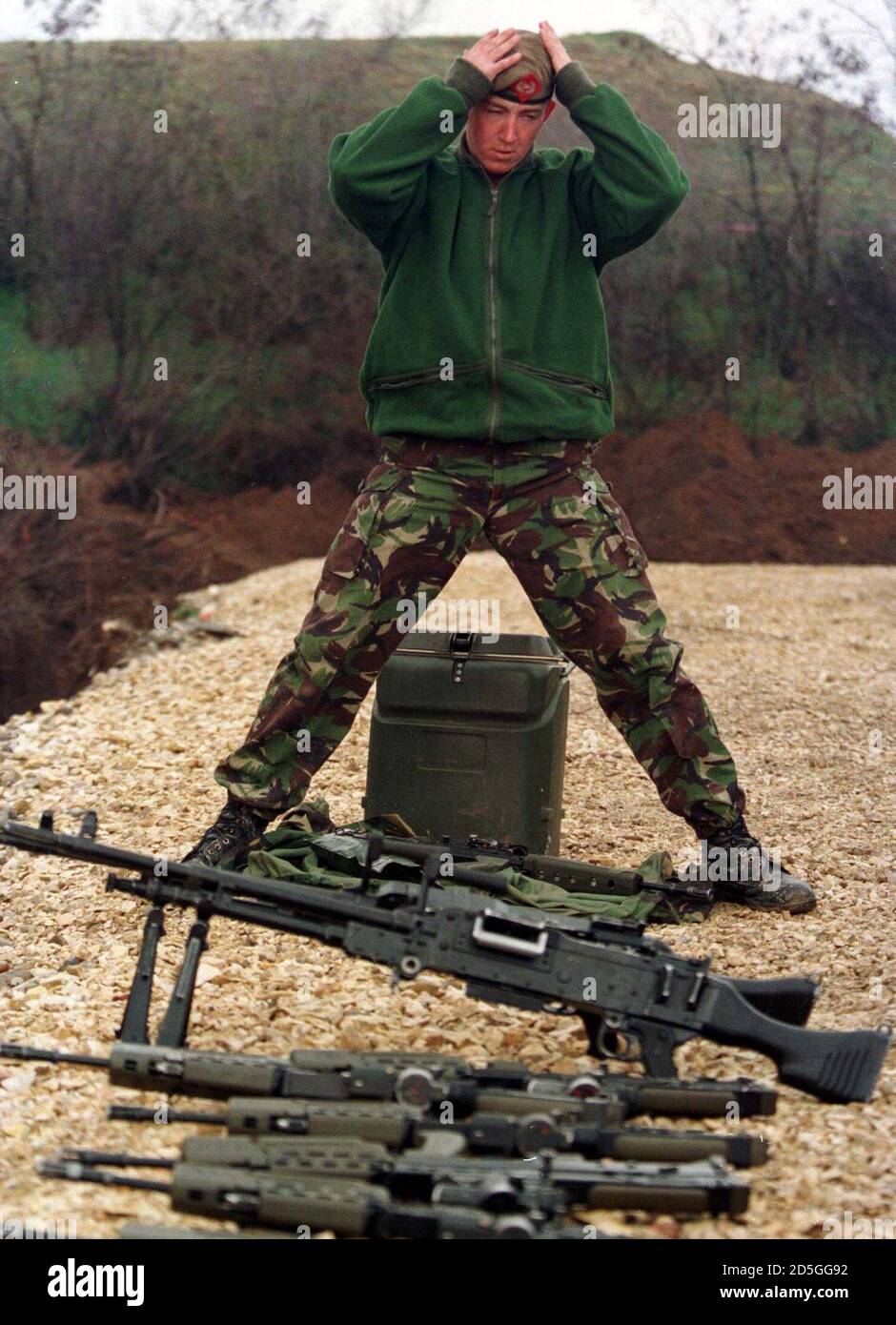 1st battalion the kings regiment hi-res stock photography and images ...