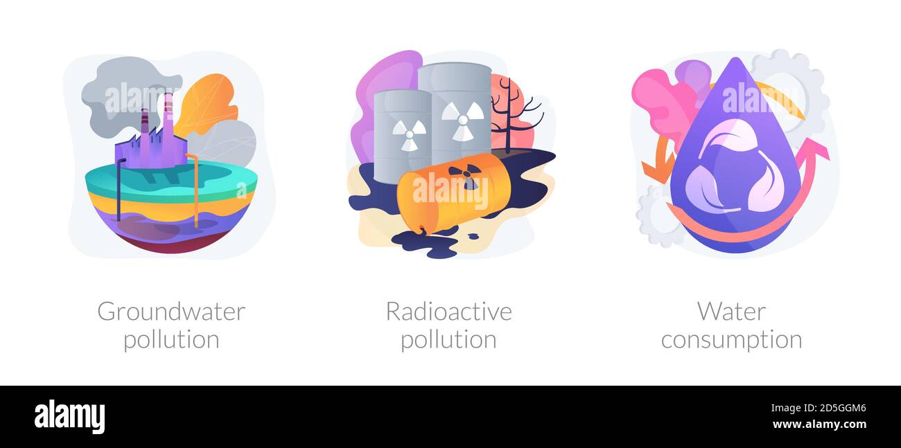 Water pollution vector concept metaphors Stock Vector Image & Art - Alamy