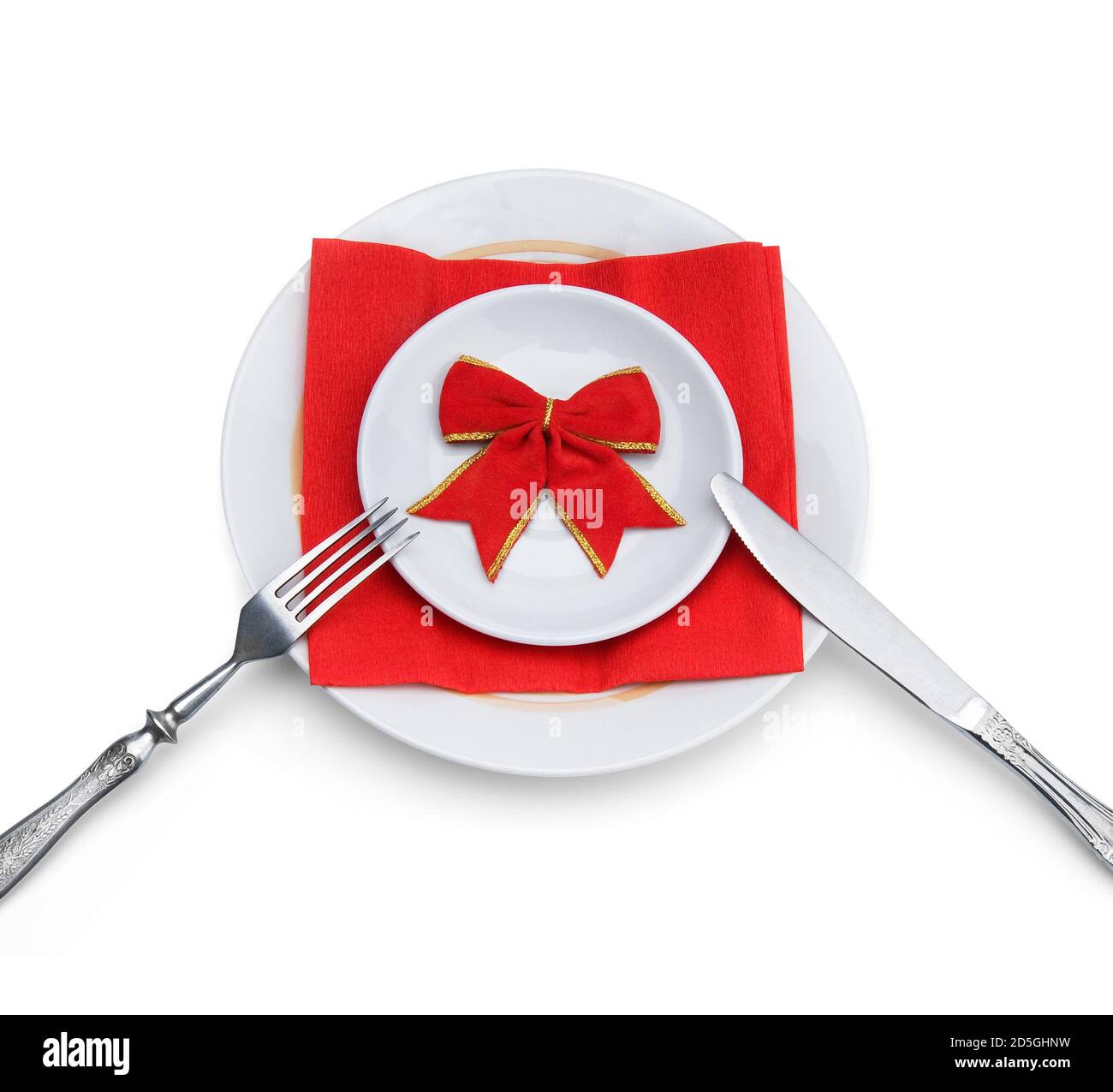 Xmas dinner Cut Out Stock Images & Pictures - Alamy