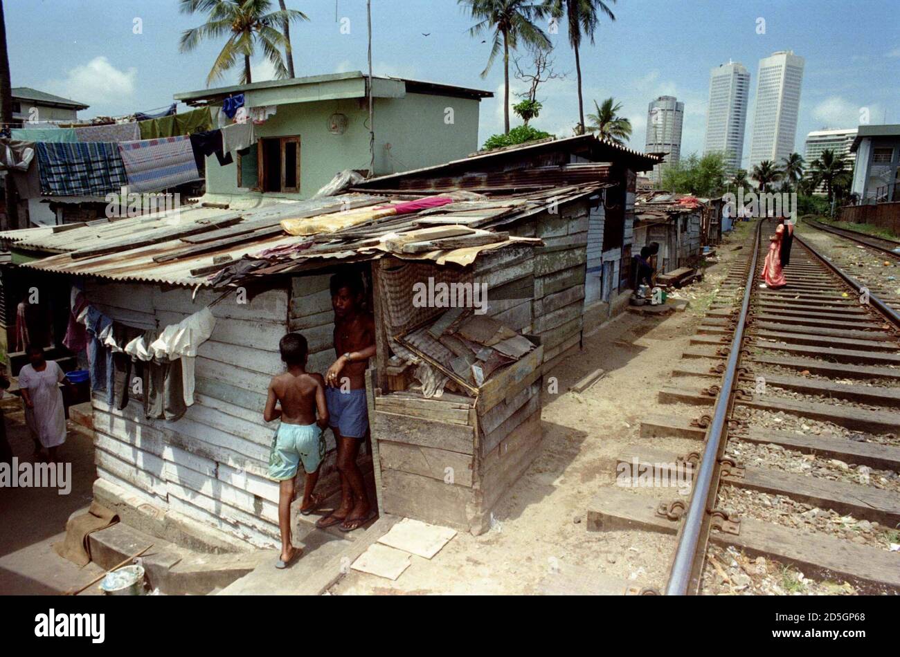 High rise and squatters hi-res stock photography and images - Alamy