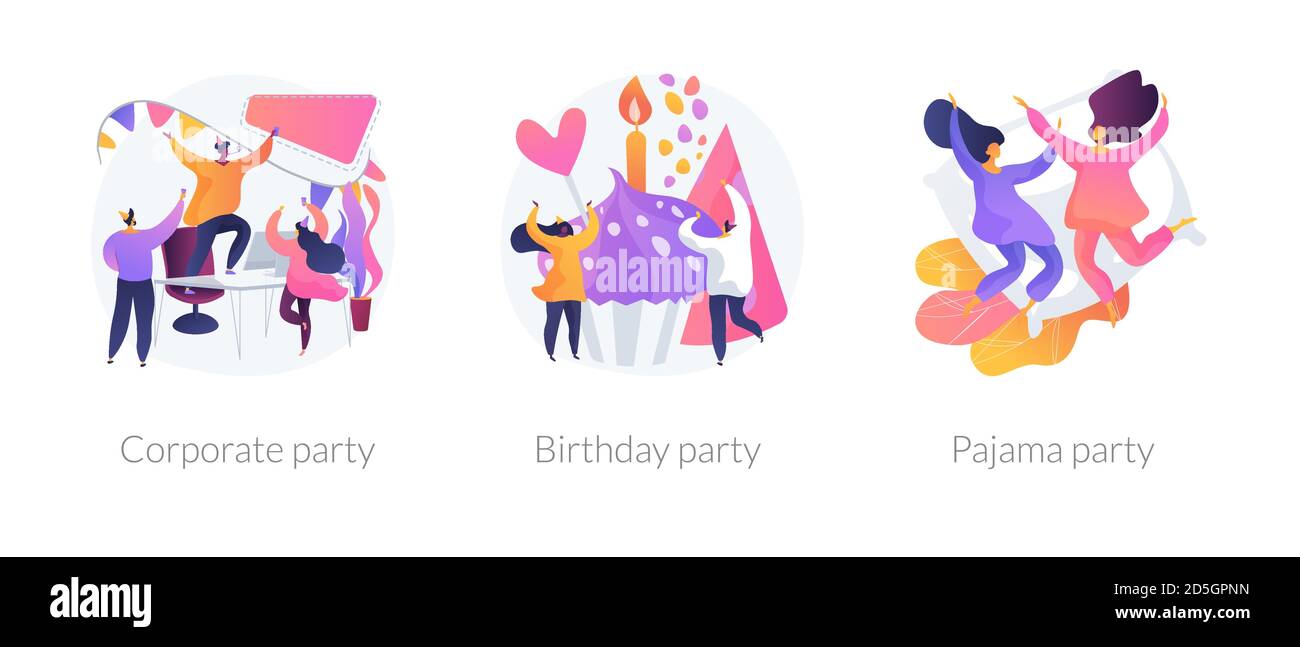 Party time vector concept metaphors Stock Vector Image & Art - Alamy