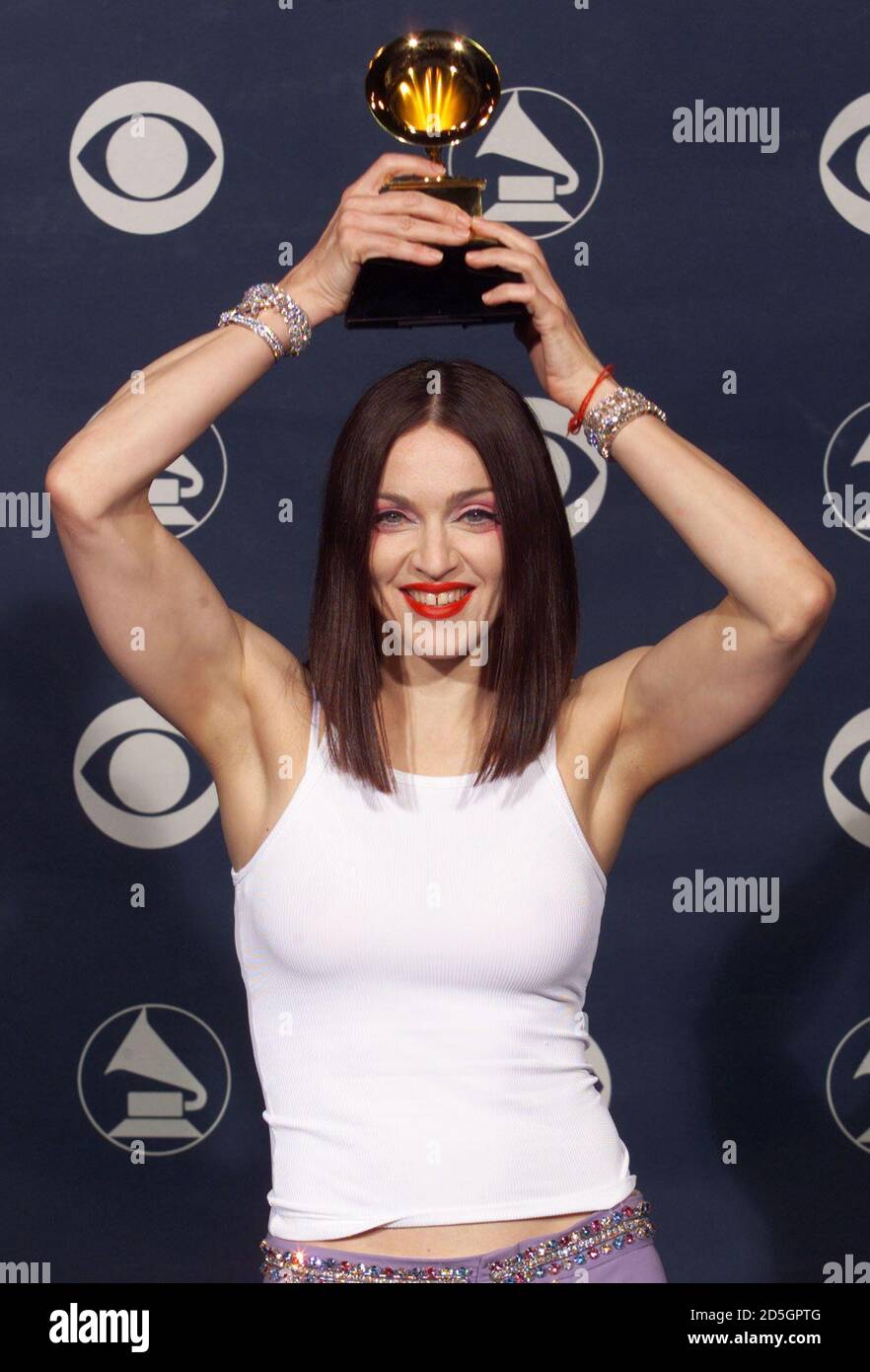 Madonna 41st grammy shrine auditorium in hi-res stock photography and ...