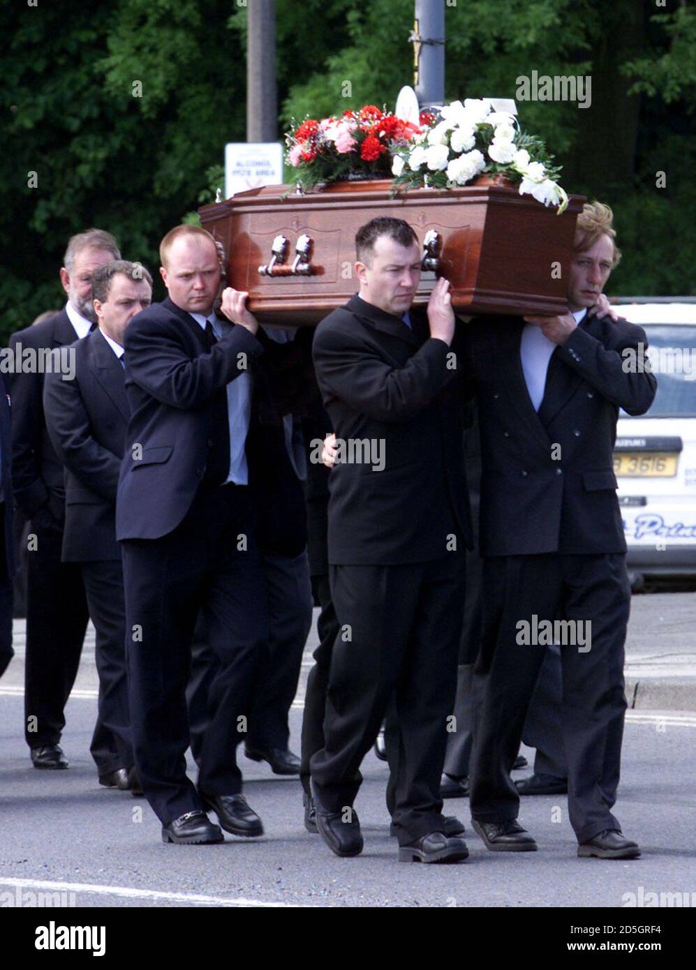 At her funeral in portadown hi-res stock photography and images - Alamy