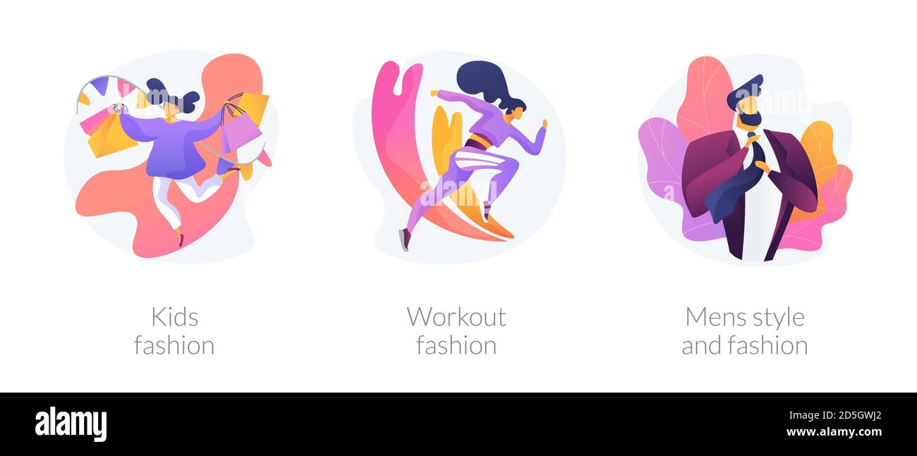 Fashion types vector concept metaphors Stock Vector Image & Art - Alamy