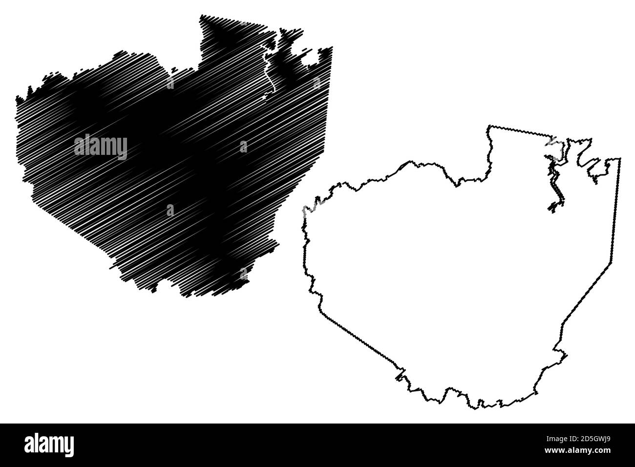 Menifee vector map hi-res stock photography and images - Alamy