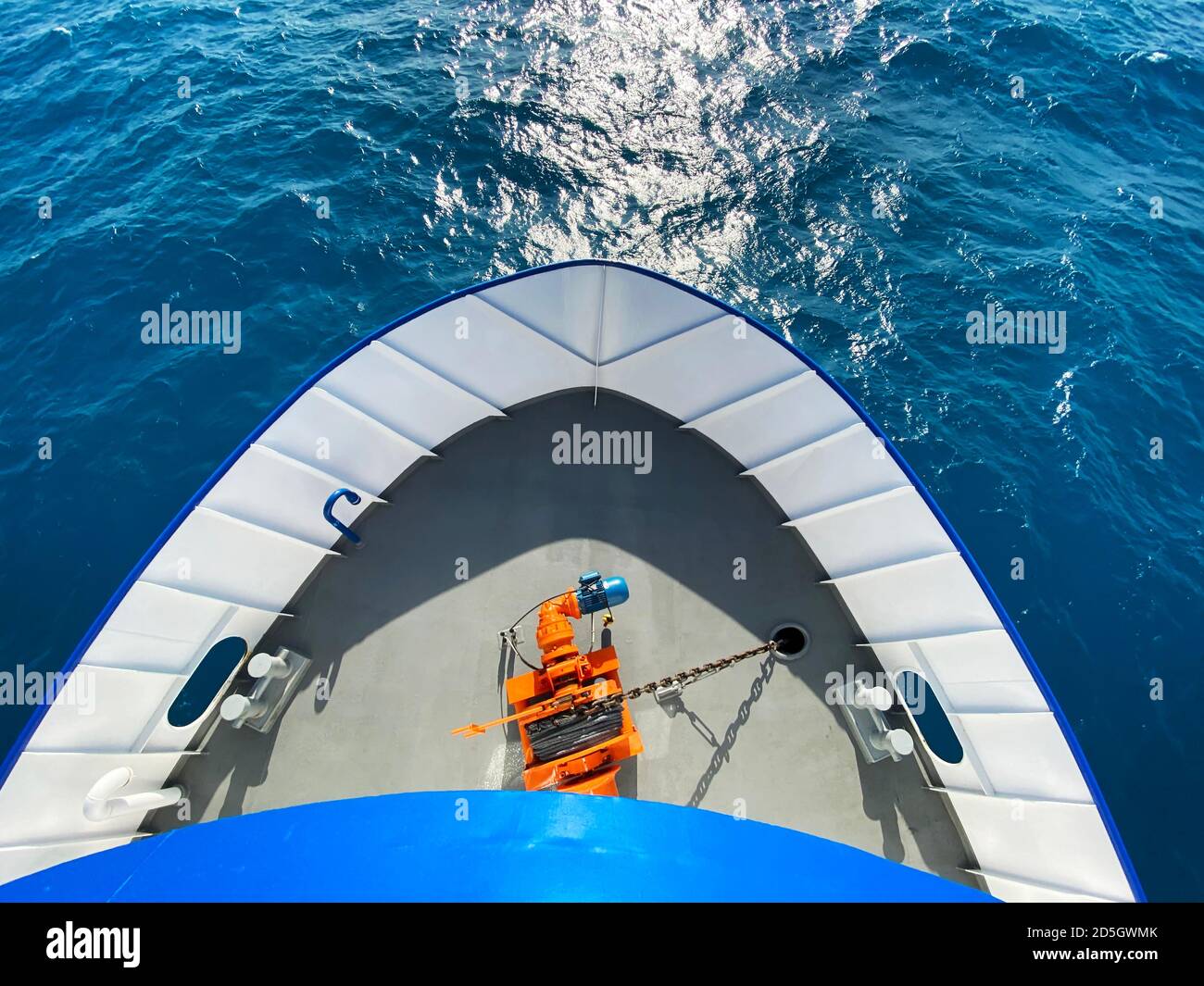 Open sea view from sailboat hi-res stock photography and images - Alamy