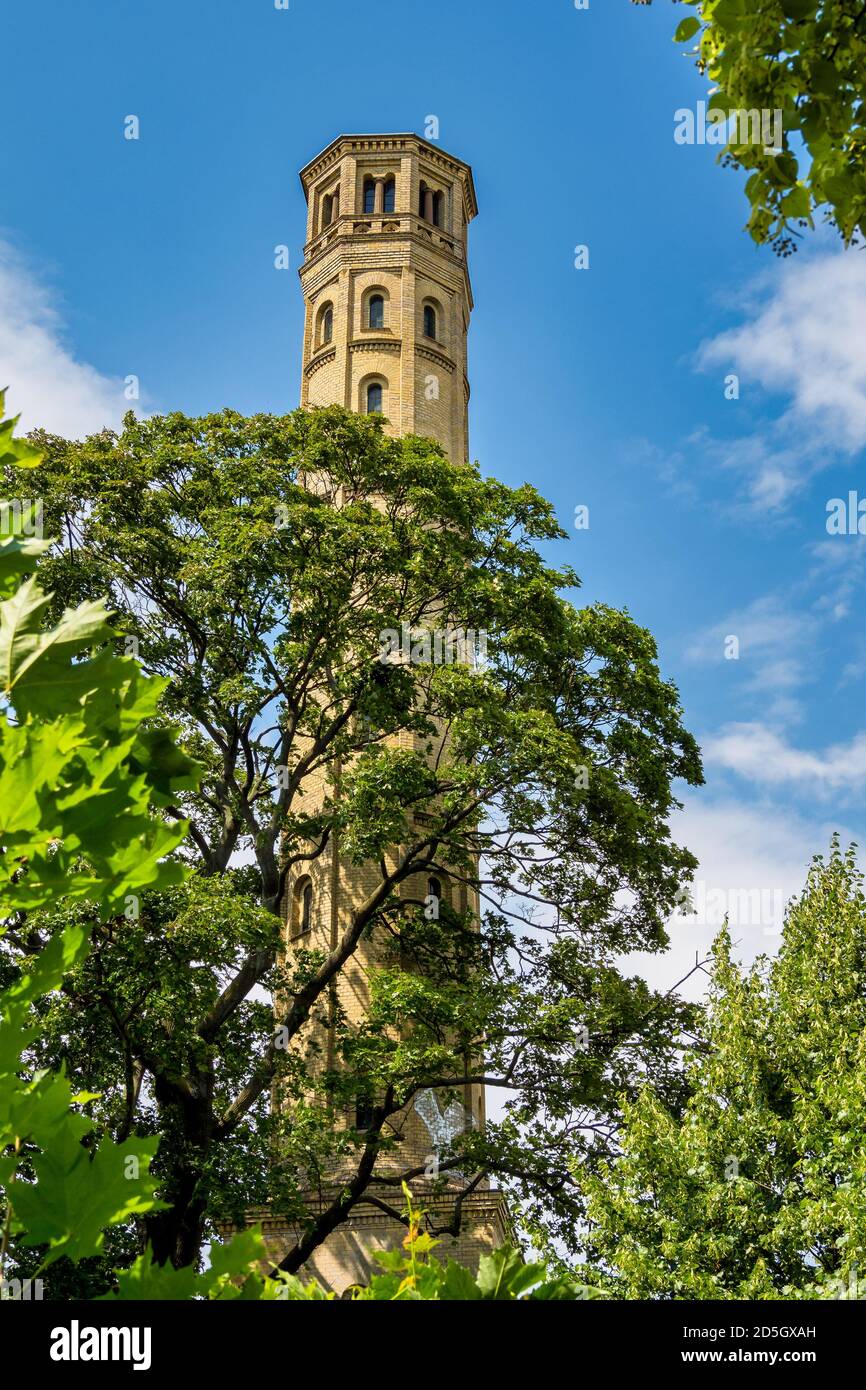 old water tower in berlin, prenzlauer berg in germany Stock Photo - Alamy
