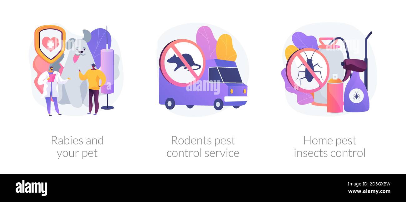 Parasite protection vector concept metaphors Stock Vector Image & Art ...