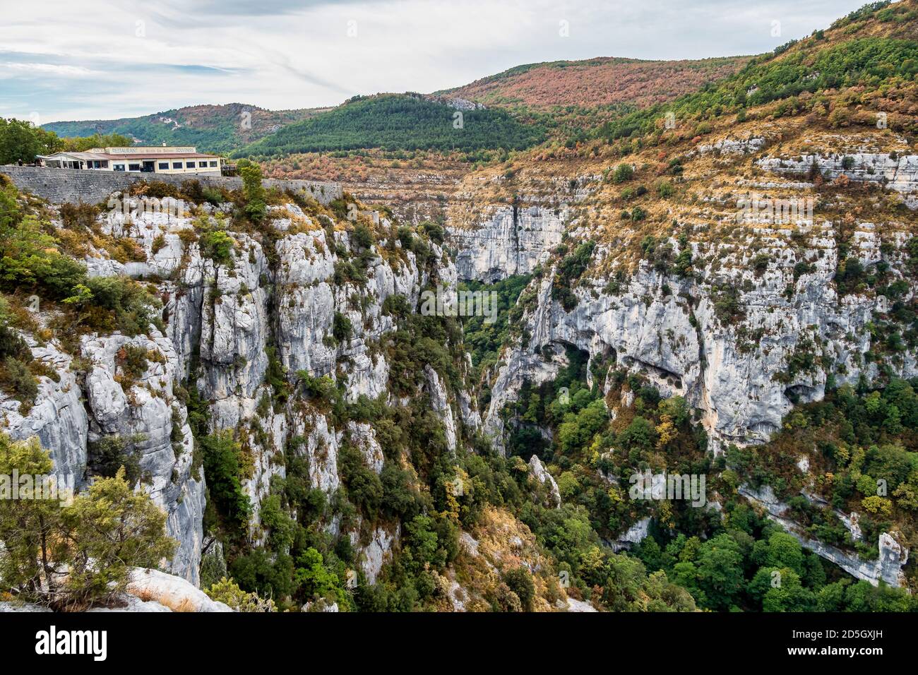 Verdon Gorge, Gorges du Verdon, amazing landscape of the famous canyon ...