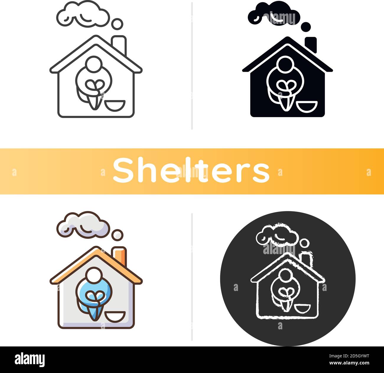 Homeless Shelters Clip Art