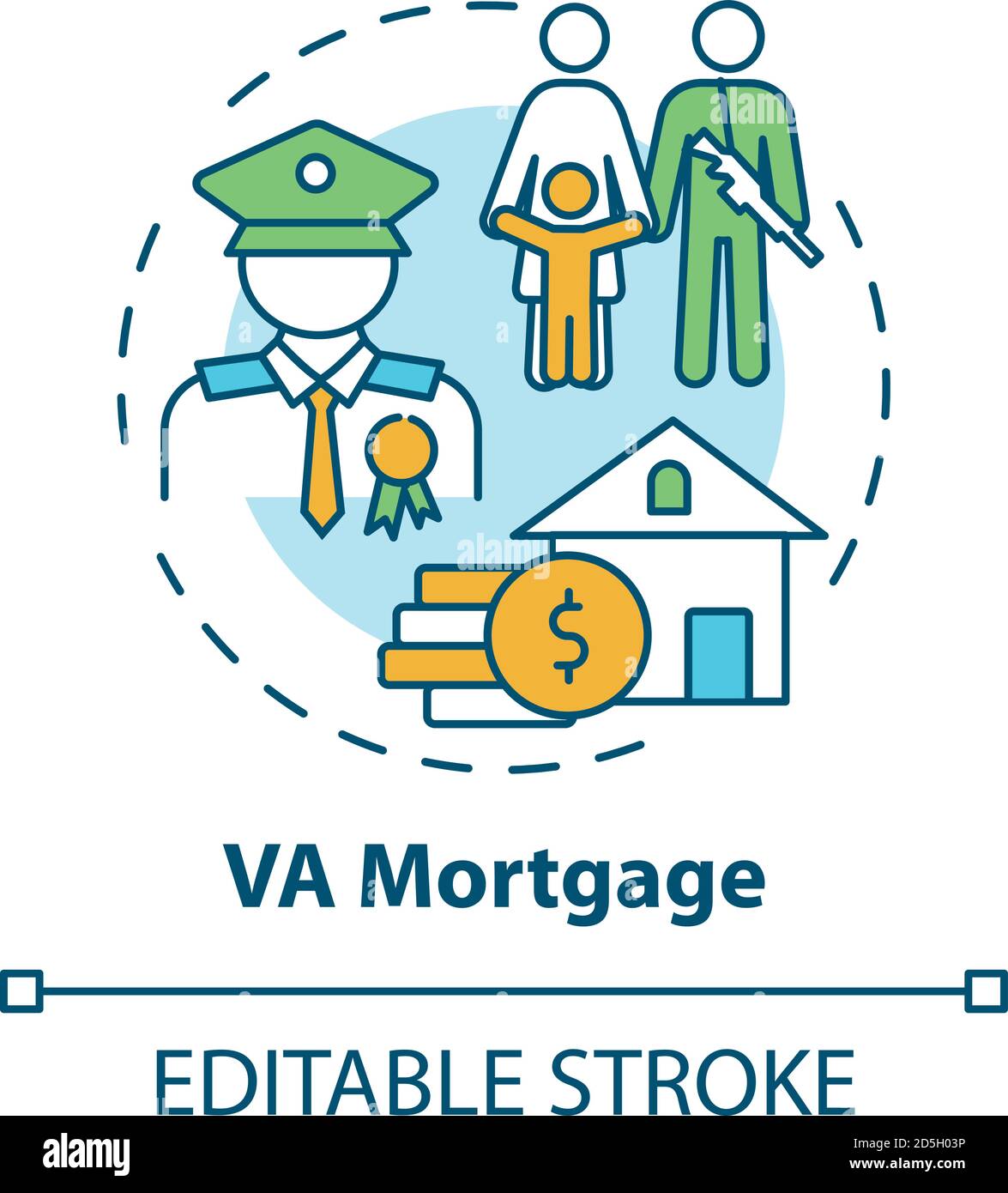 Va benefits Stock Vector Images - Alamy