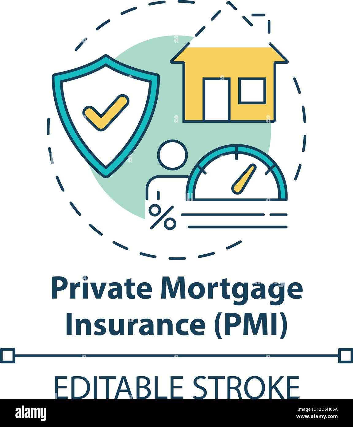 Debt private Stock Vector Images - Alamy