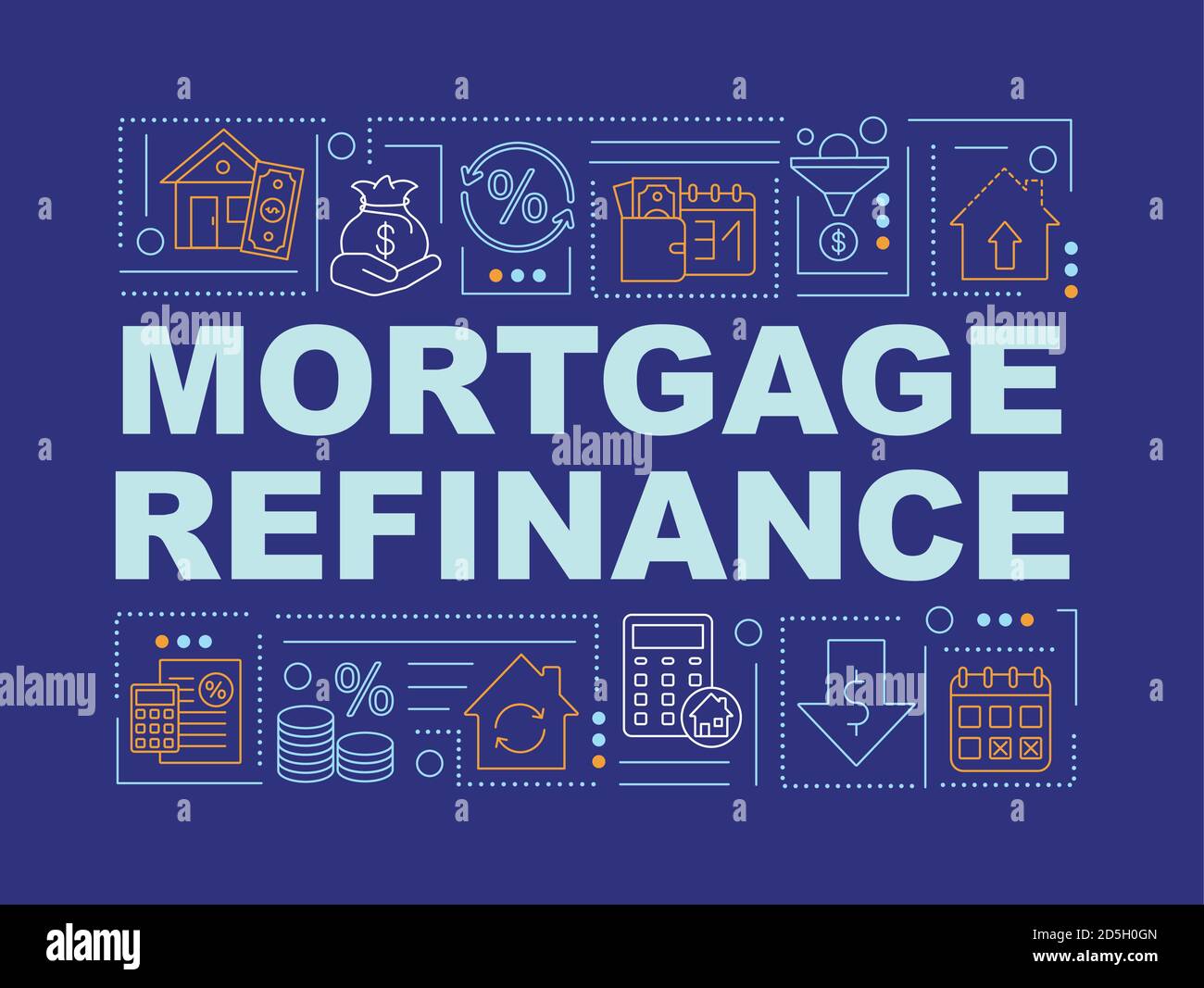 Pay off your mortgage Stock Vector Images - Alamy