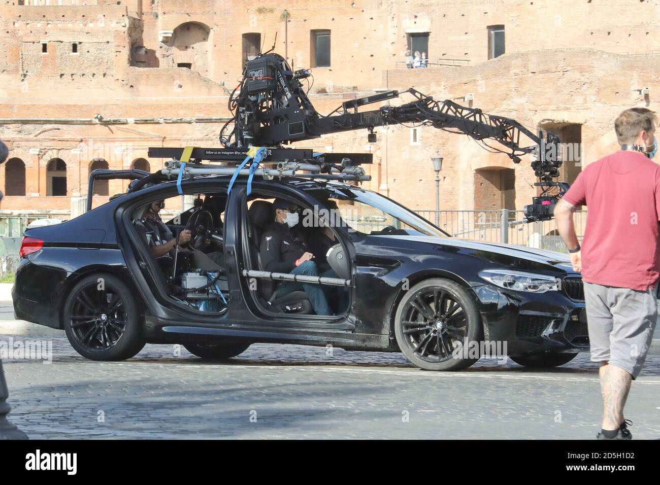 Rome, Italy. 13th Oct, 2020. Rome, film set "Mission impossible 7 ...