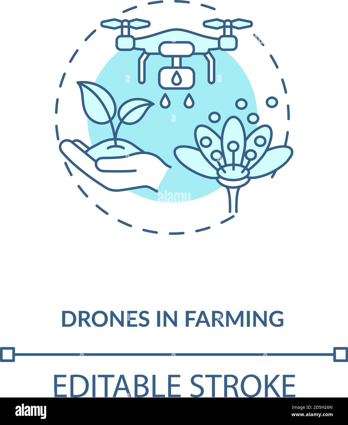 Drones in agriculture Cut Out Stock Images & Pictures - Alamy