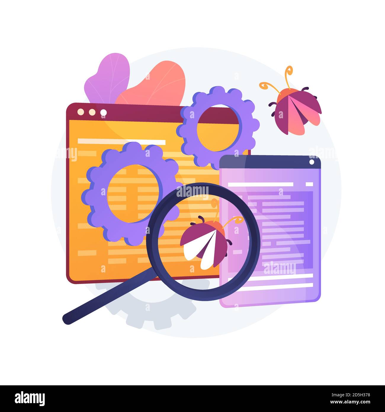 Debugging firewall vector concept metaphor Stock Vector Image & Art - Alamy