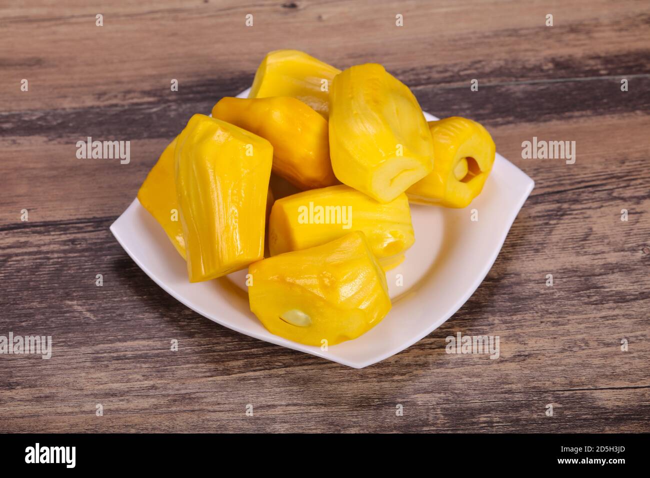 Tropical exotic fruit - Jackfruit tree in the plate Stock Photo - Alamy