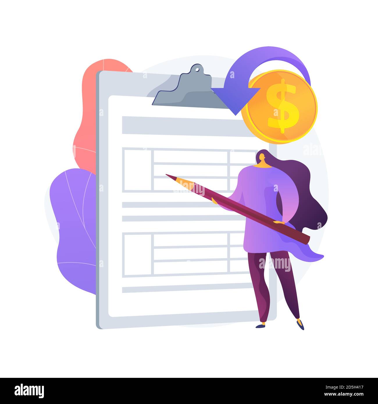 Agreement signing vector concept metaphor Stock Vector Image & Art - Alamy